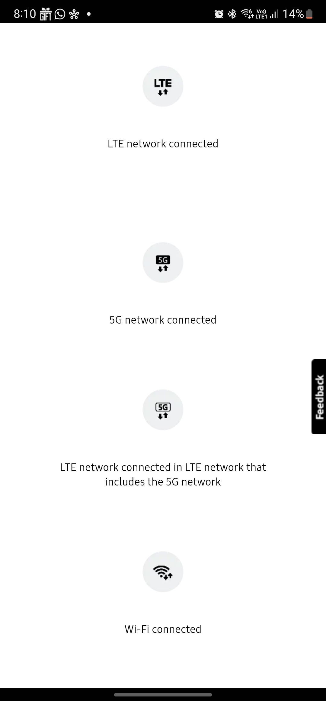 symbol sinyal 5G - Samsung Members