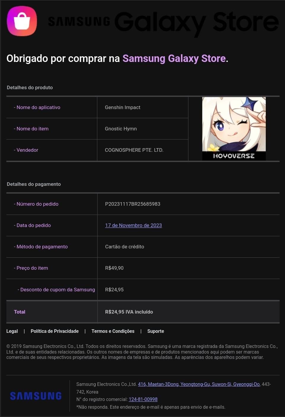 🚨 Aviso para os gamers: Promoção da Galaxy Store - Samsung Members