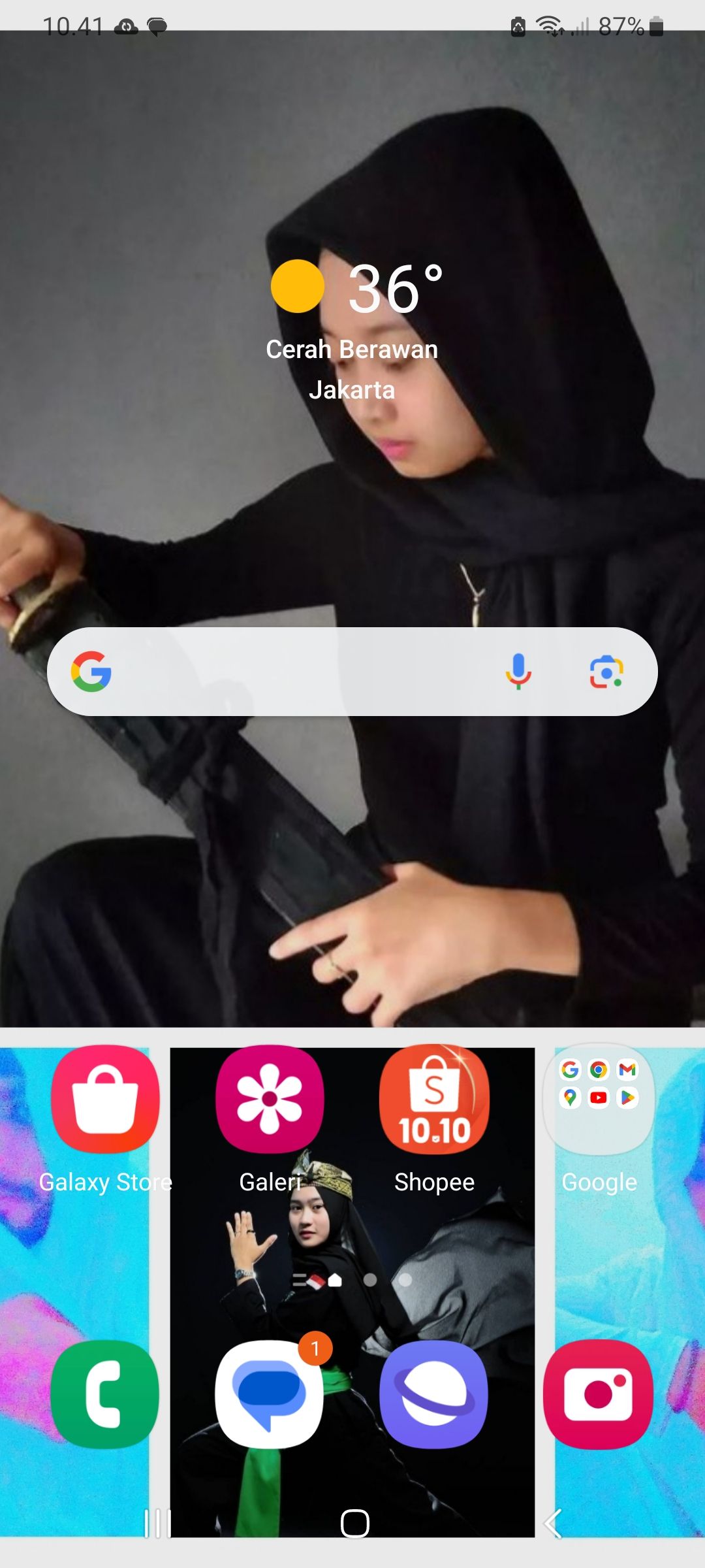 Adu Unik di “Home Screen Challenge” - Samsung Members
