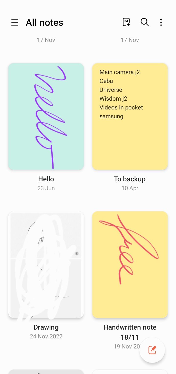 Color palette - Samsung Members