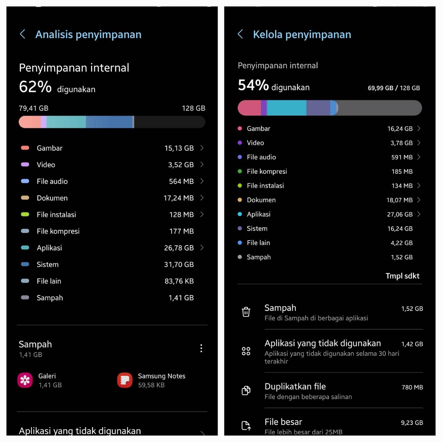 S22 Ultra Data Storage File Management Setelah Upd... - Samsung Members