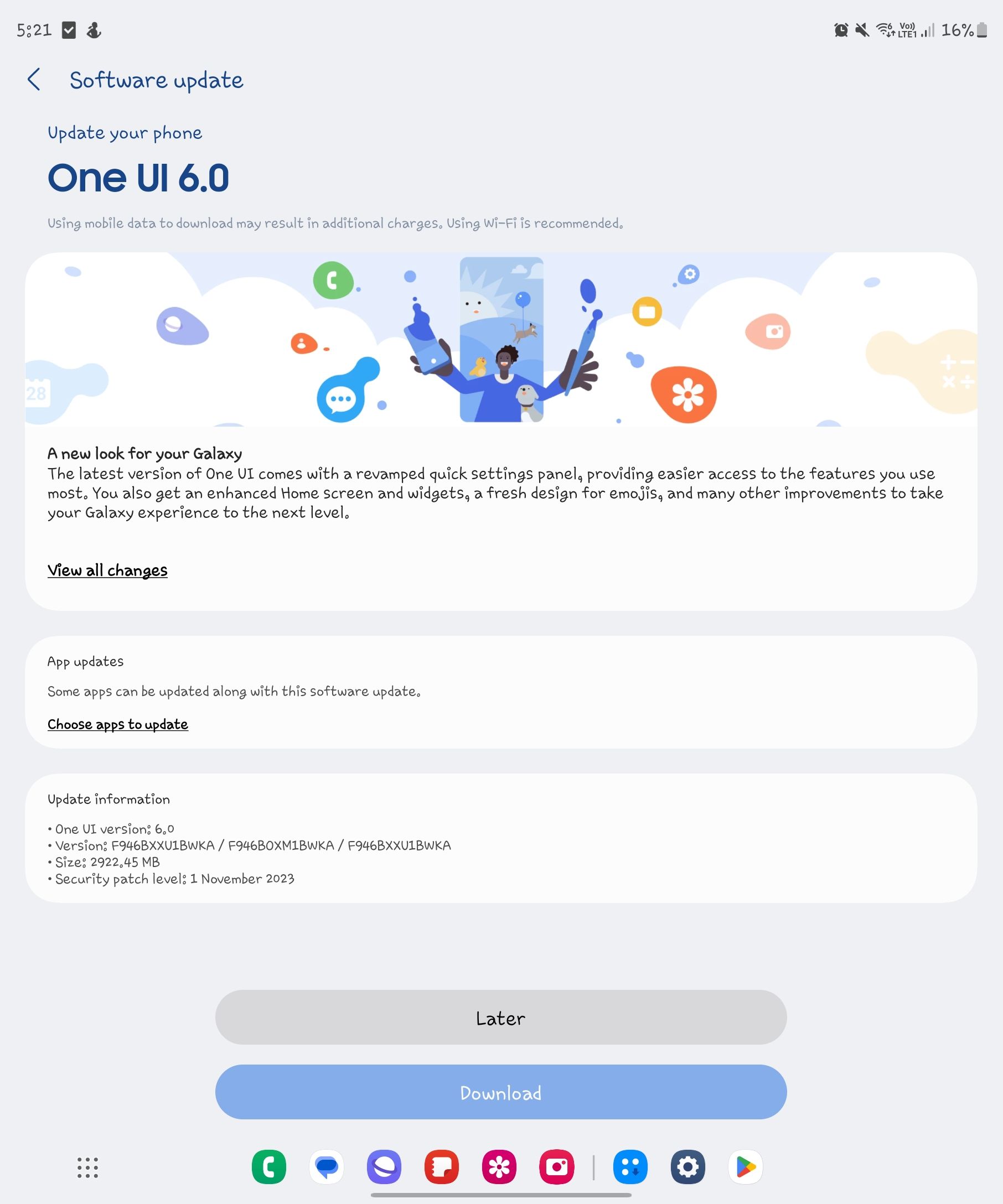 Fold 5 Carrier Version OneUI 6.0 - Samsung Members