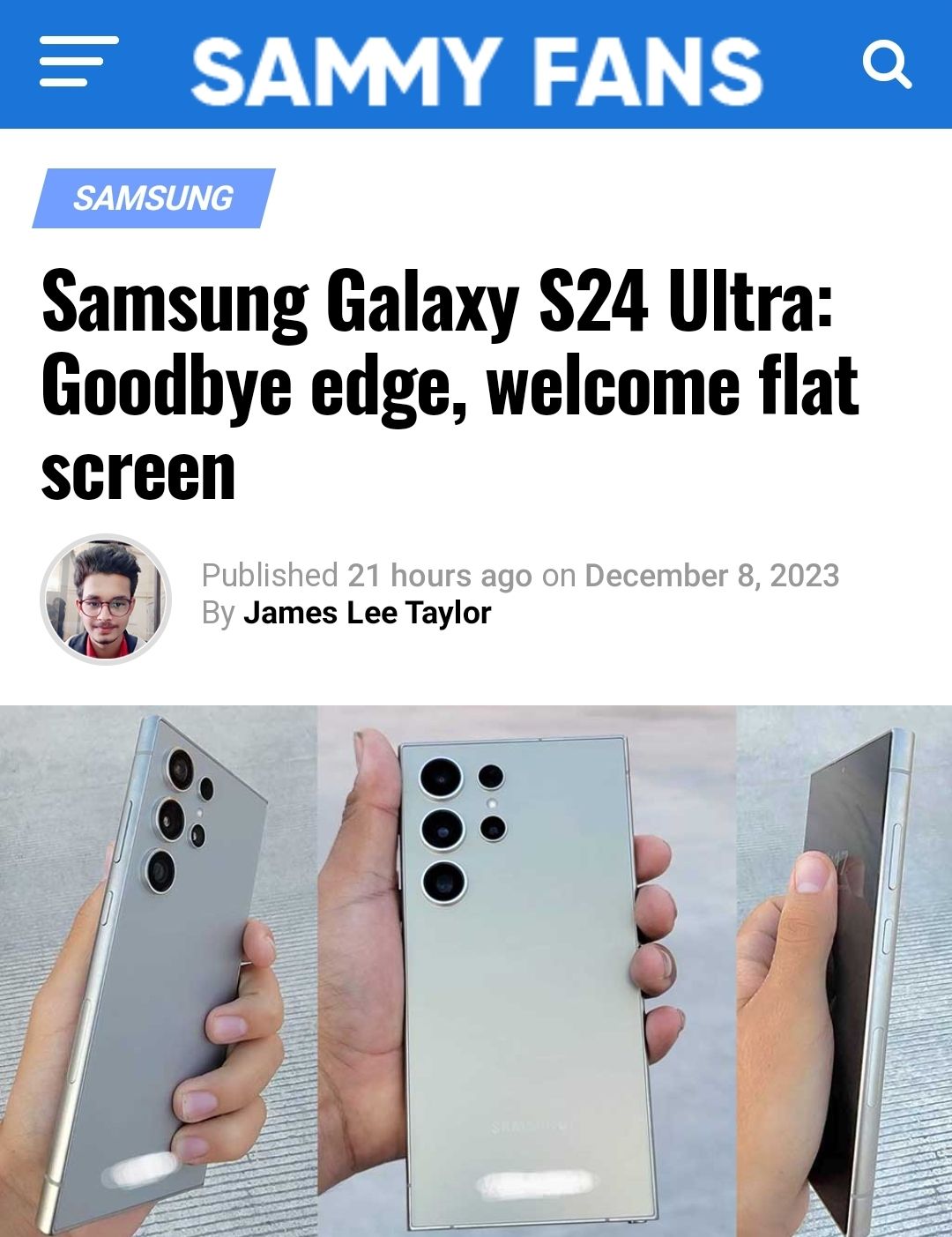 Goodbye green screen! - Samsung Members