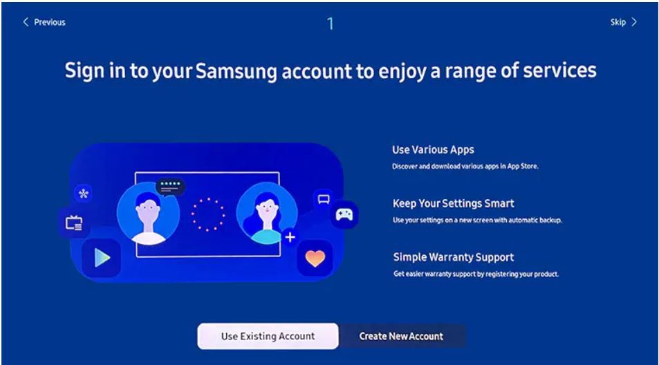 Manage a Samsung Account on your TV - Samsung Members