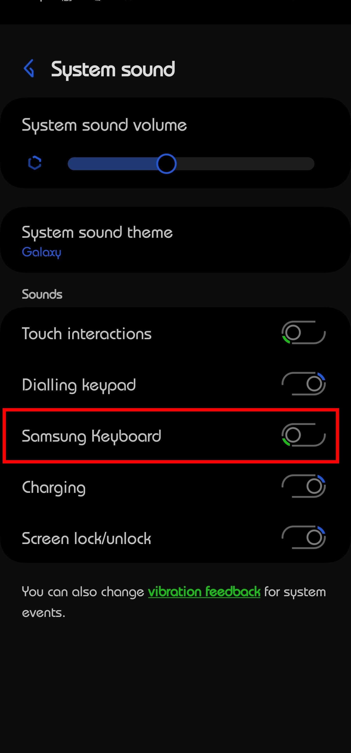 Clicking Sound When Texting On Samsung SE 23 FE - Samsung Members