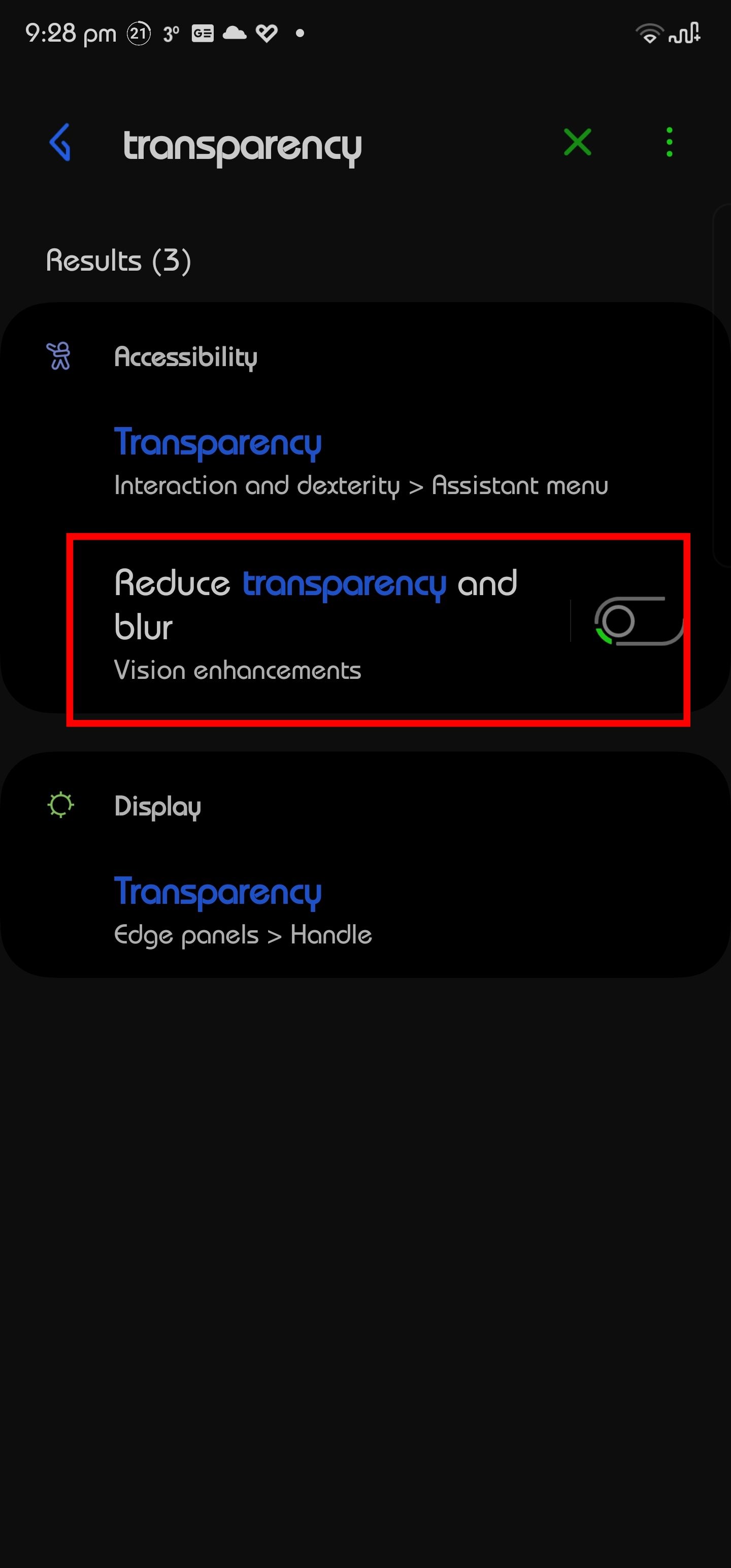 Transparent notification pull-down bar help! - Samsung Members