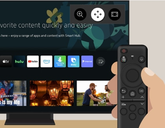 Enlarge the screen and text on your Samsung Smart ... - Samsung Members