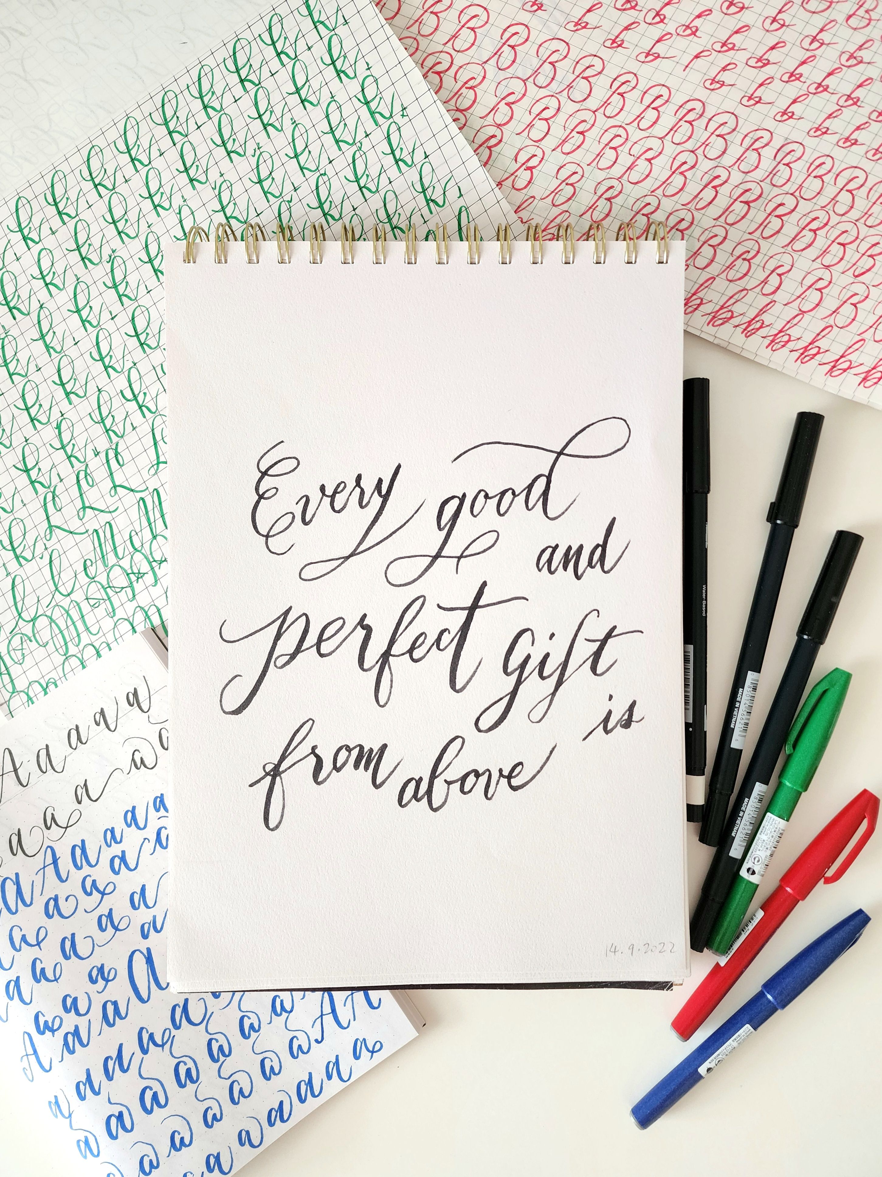My take on modern calligraphy #withGalaxy - Samsung Members