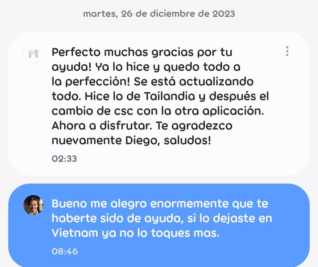 Cambiar el CSC, que es el codigo CSC ? Aqui lo exp... - Samsung Members