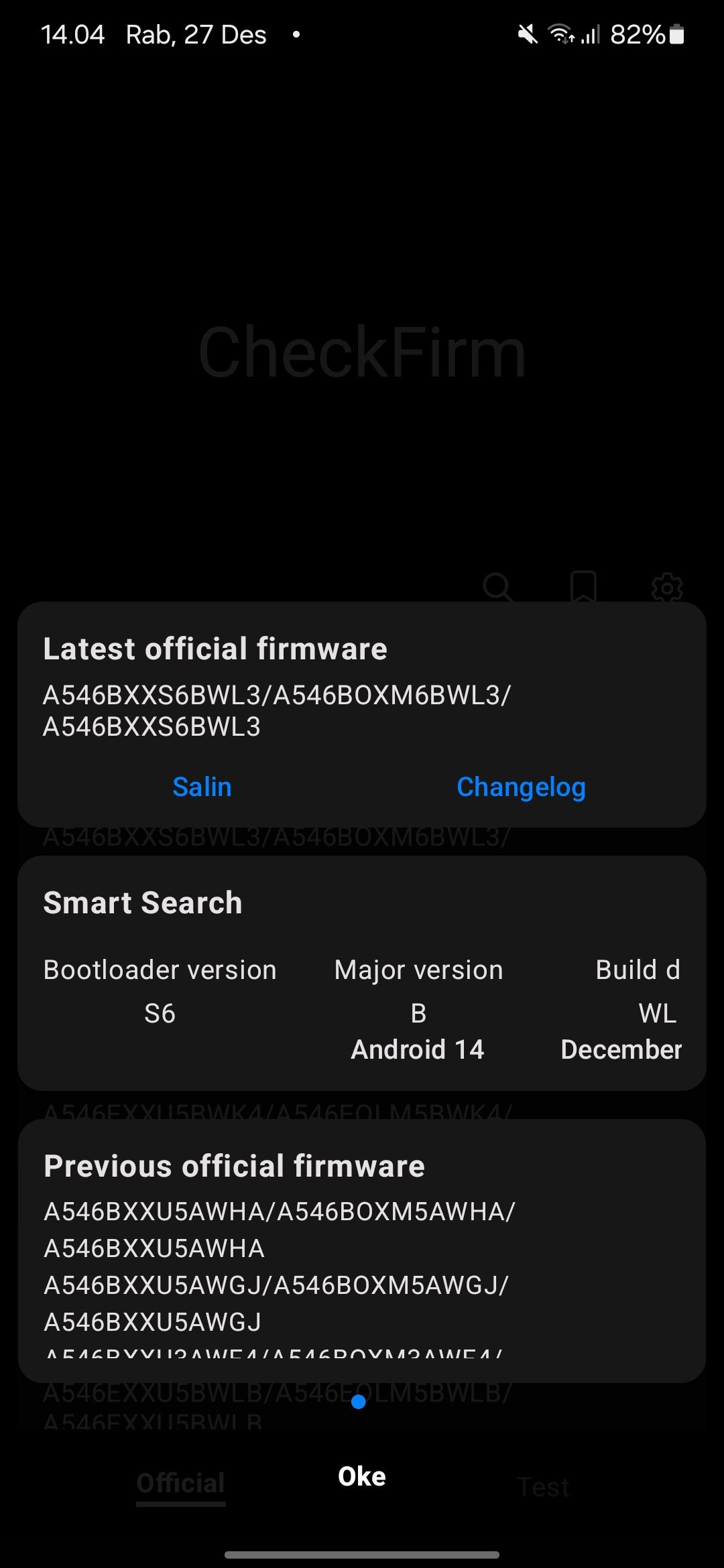 A54 Update Security Patch - Samsung Members