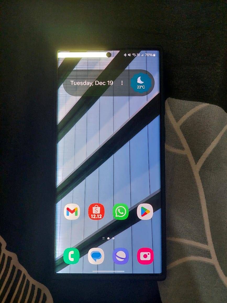 Solved: [Selesai] S22 Ultra White Screen - Samsung Members