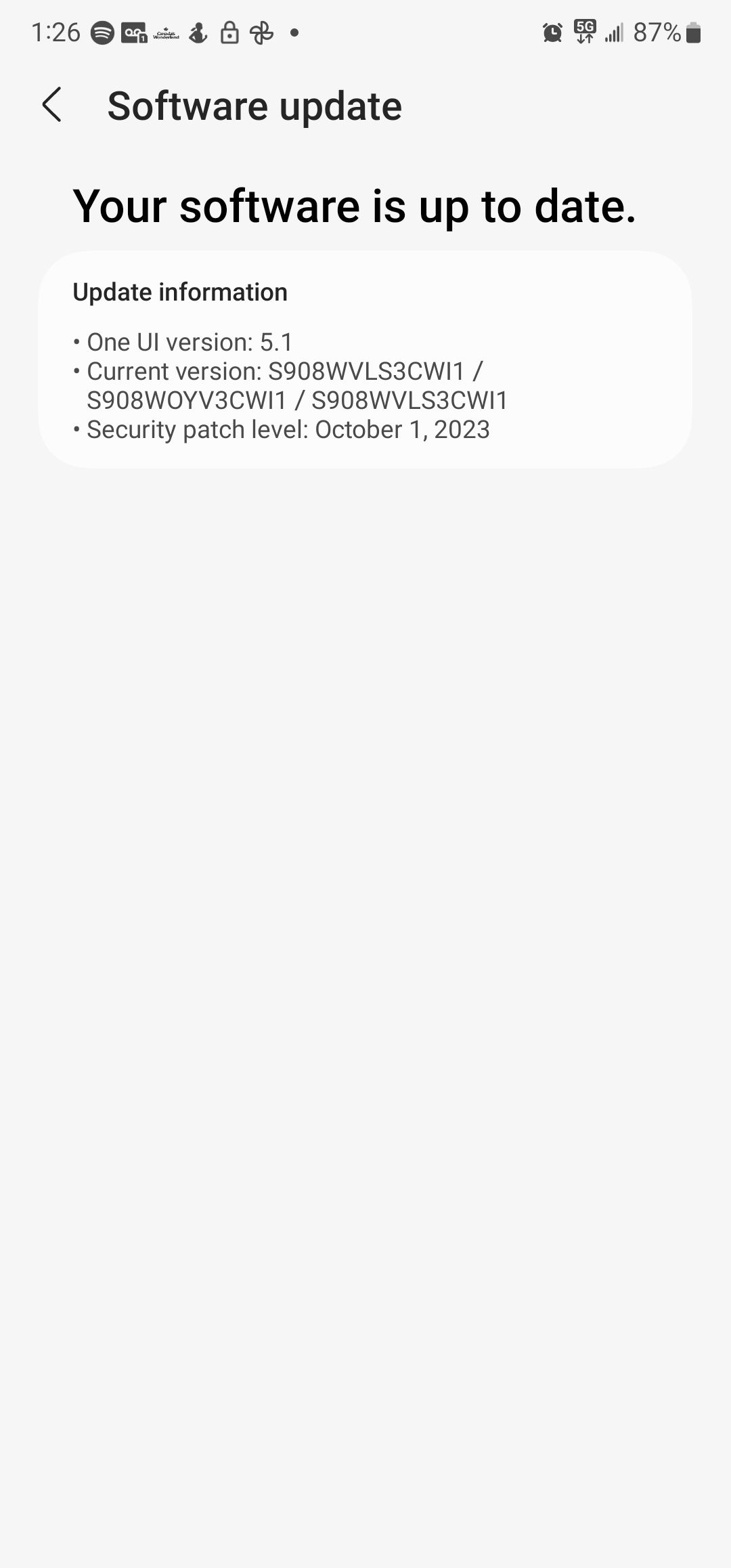 Galaxy S22 Ultra One UI 6 update disappeared - Samsung Members