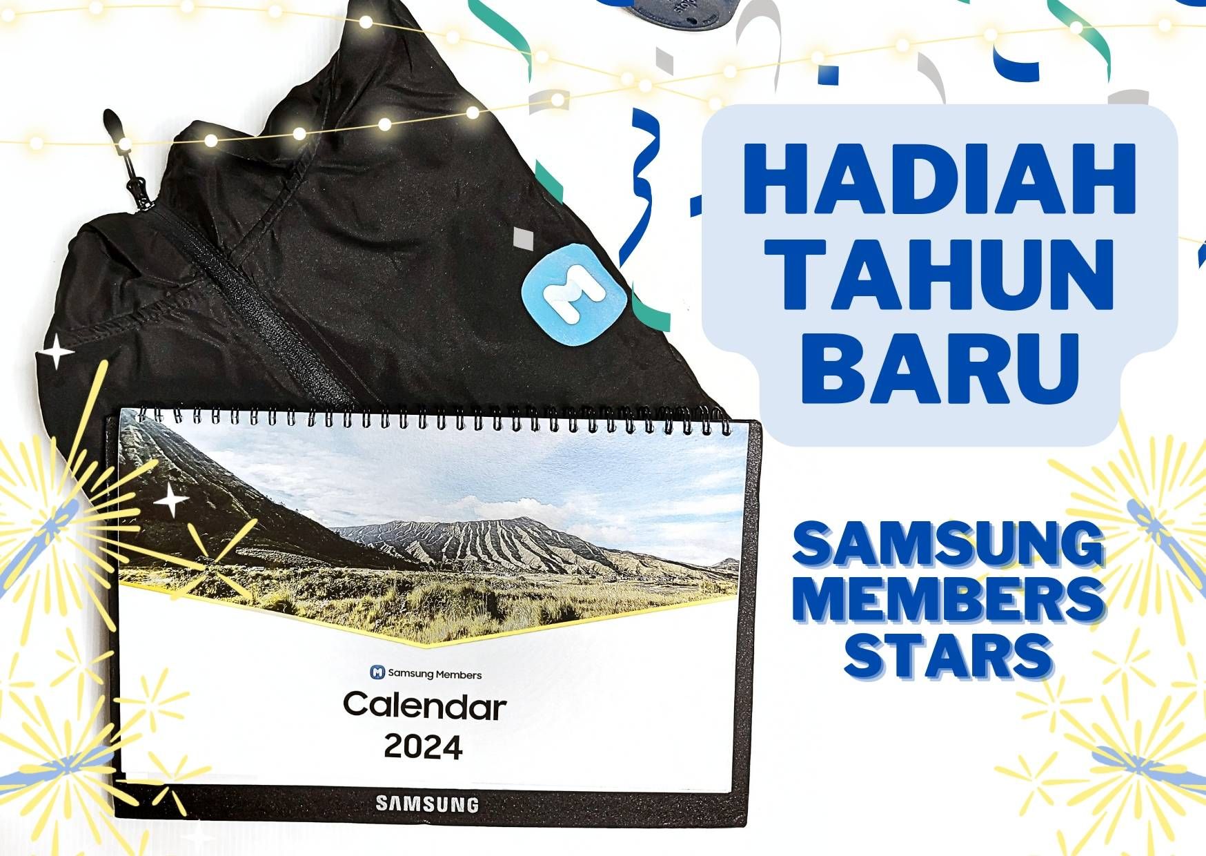 Hadiah Tahun Baru Samsung Members Stars - Samsung Members