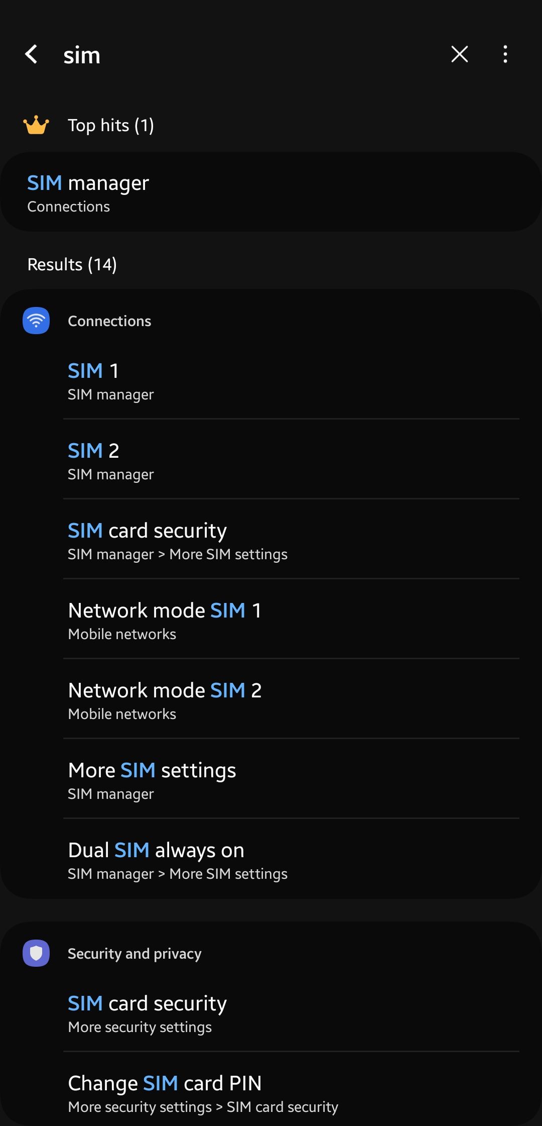 MISSING SIM CARD MANAGER - Samsung Members