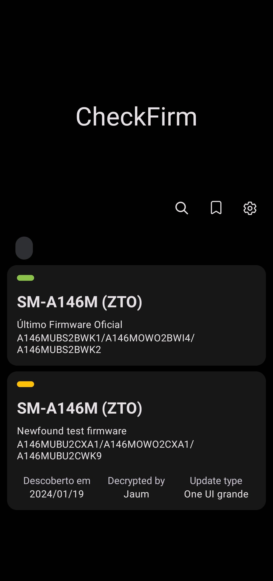 CheckFirm A14 5G - Samsung Members