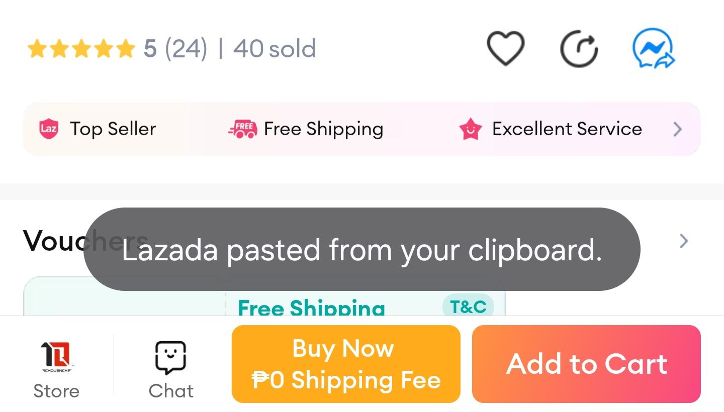 Lazada app stealing clipboard data - Samsung Members