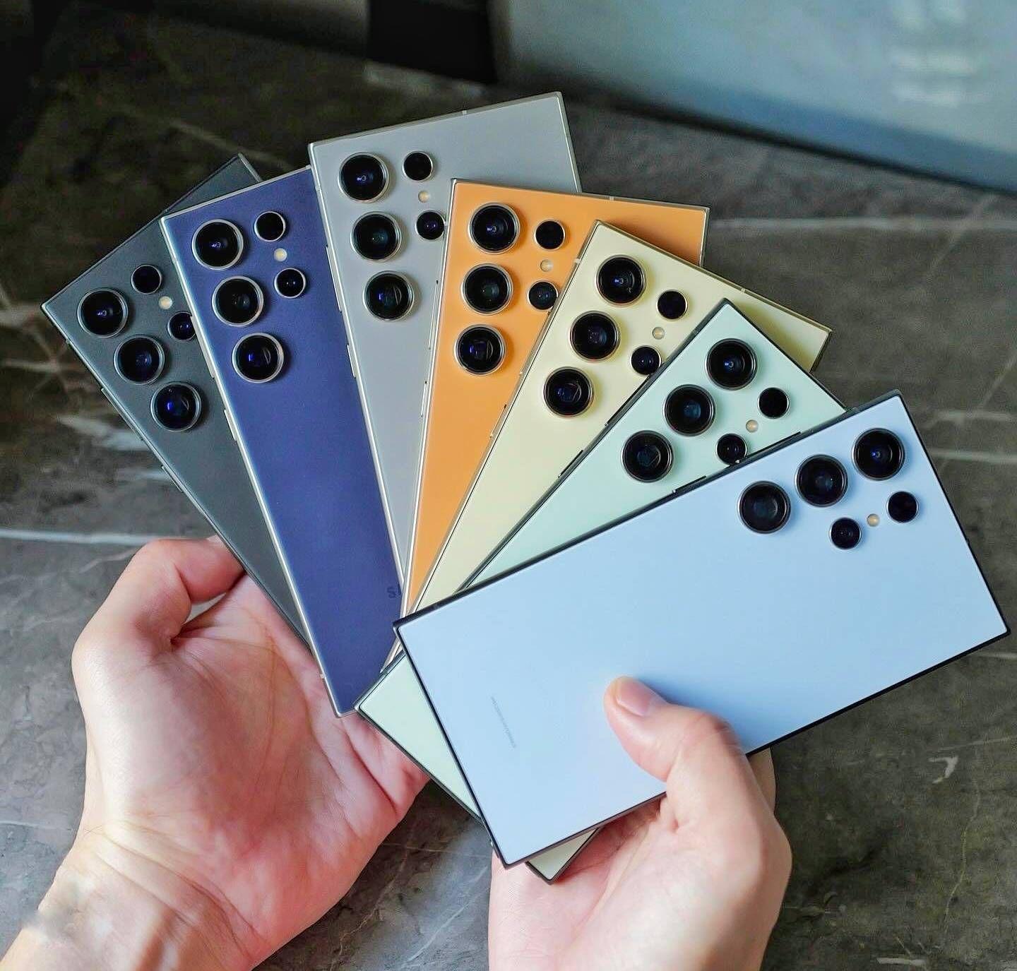 Todas as cores do S24 Ultra - Samsung Members