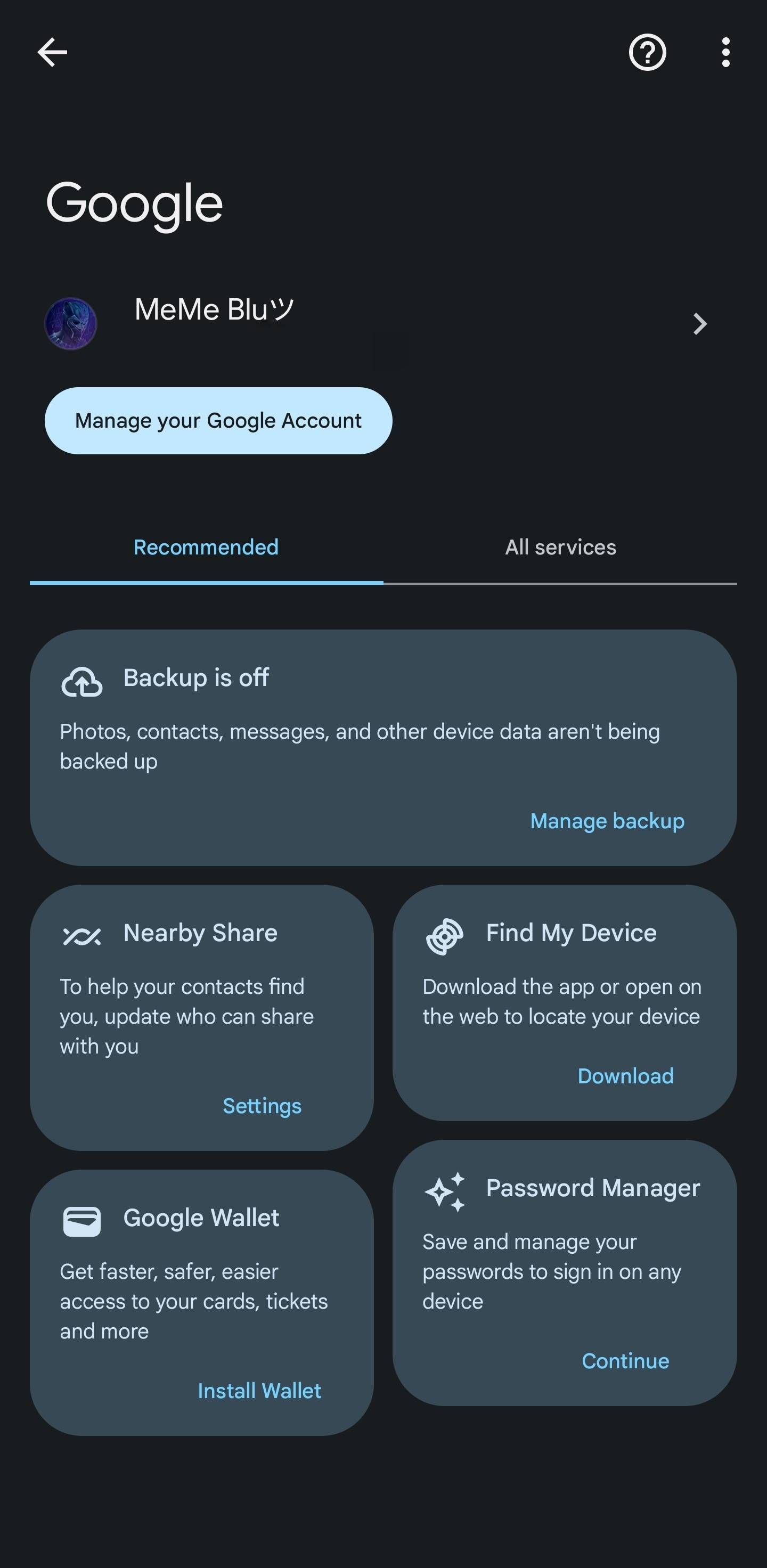 Changes to Google in device settings app - Samsung Members