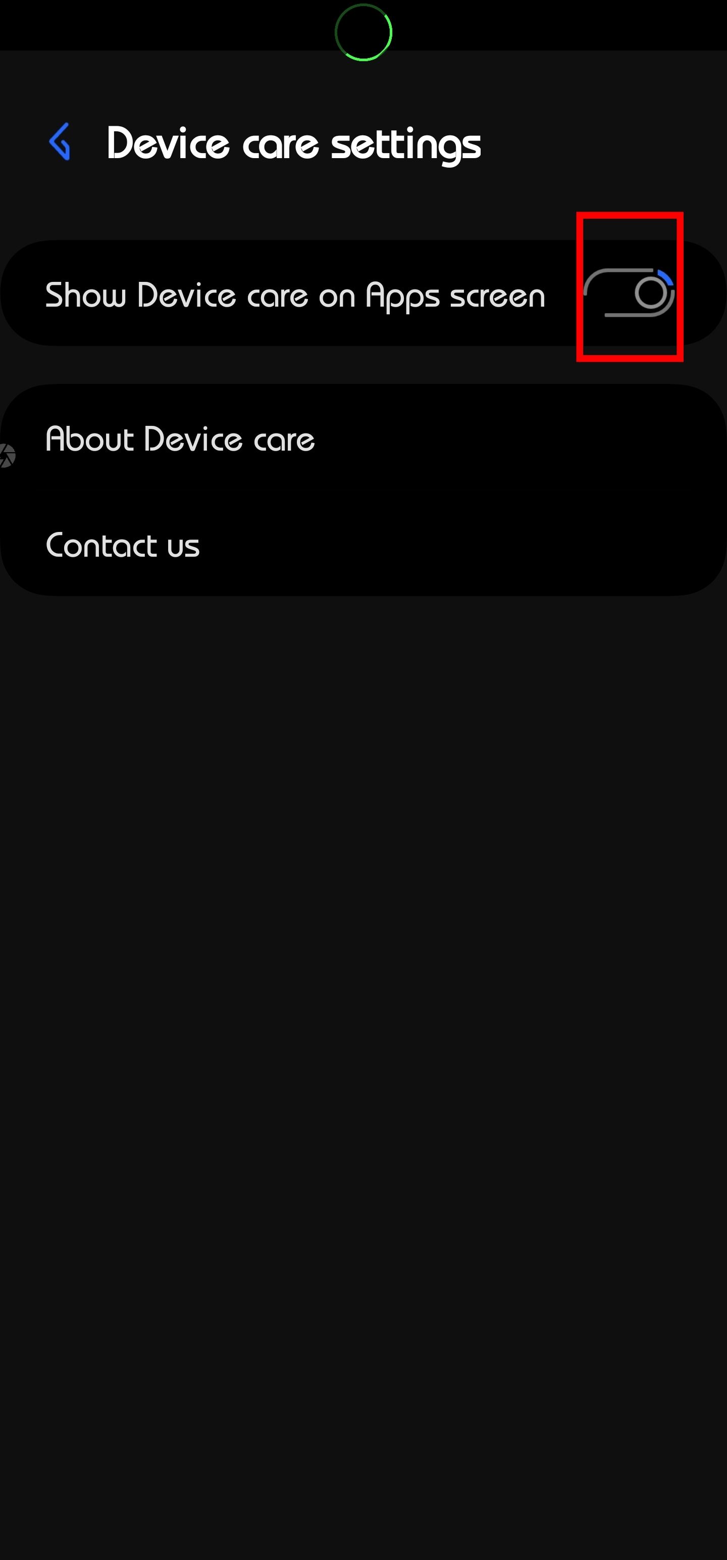 Samsung A10 Device Care Widget disappeared from Ho... - Samsung Members