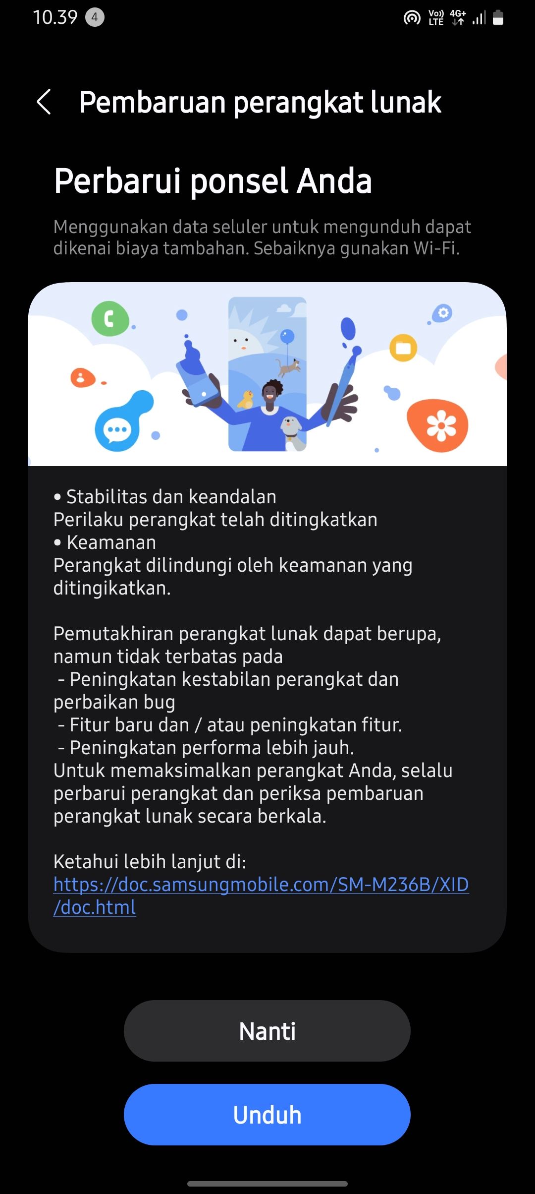 M23 Update patch 1 Desember 2023 One UI 6.0 - Samsung Members