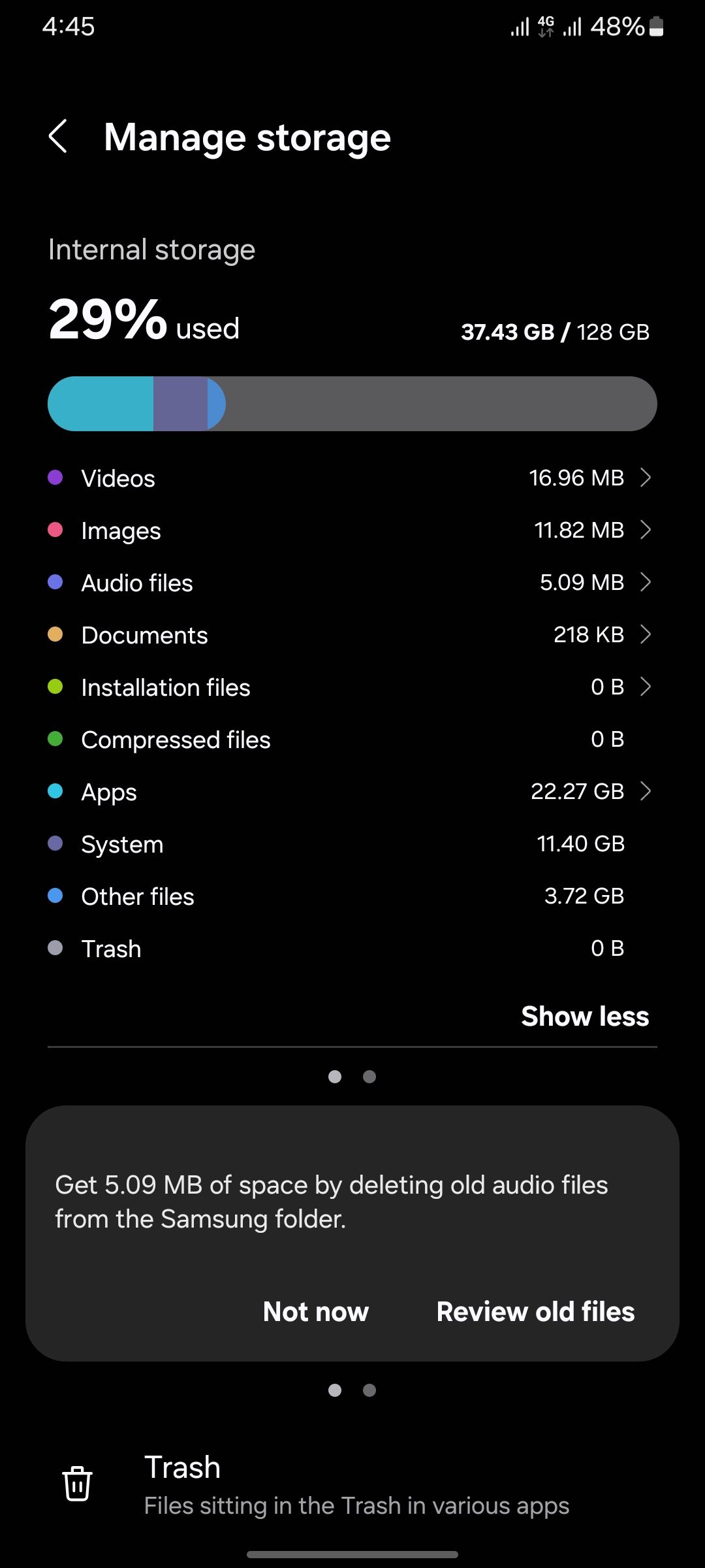 File System OneUI 6 di A05s berkurang jauh - Samsung Members