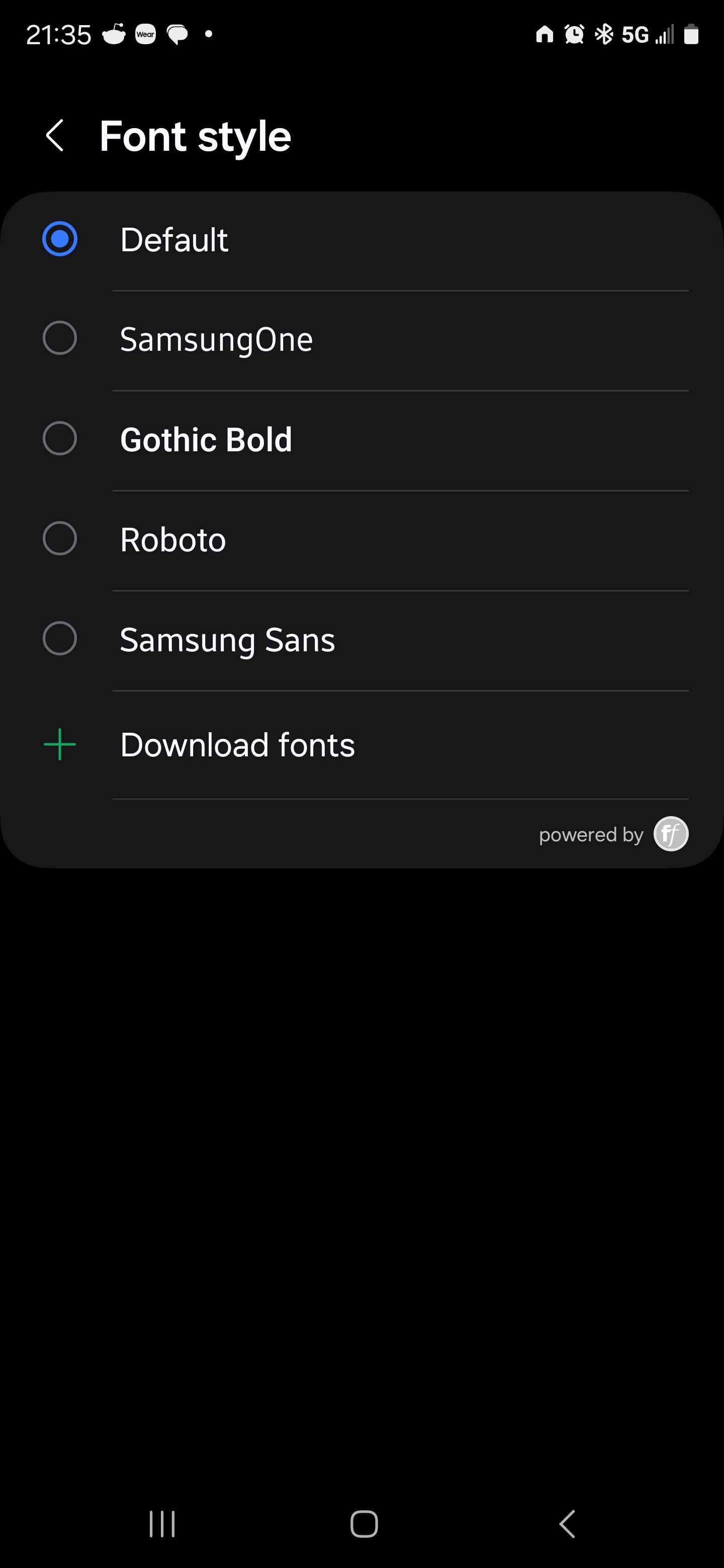 Font - Samsung Members