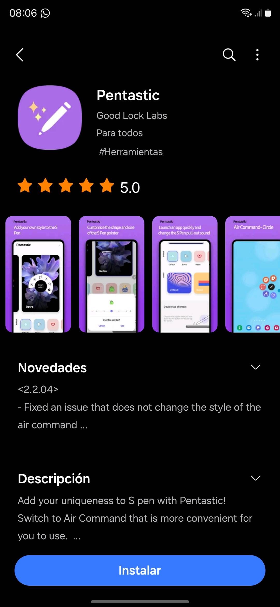 Descubriendo Apps (Pentastic) - Samsung Members