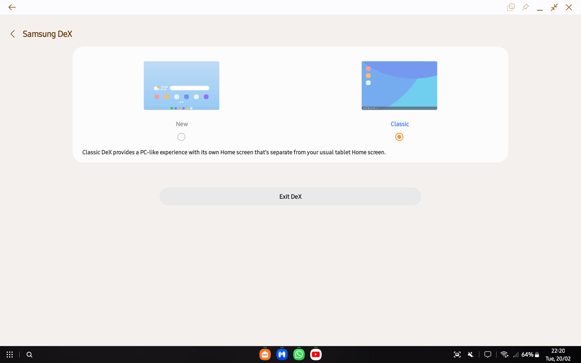Samsung DeX UI - Samsung Members