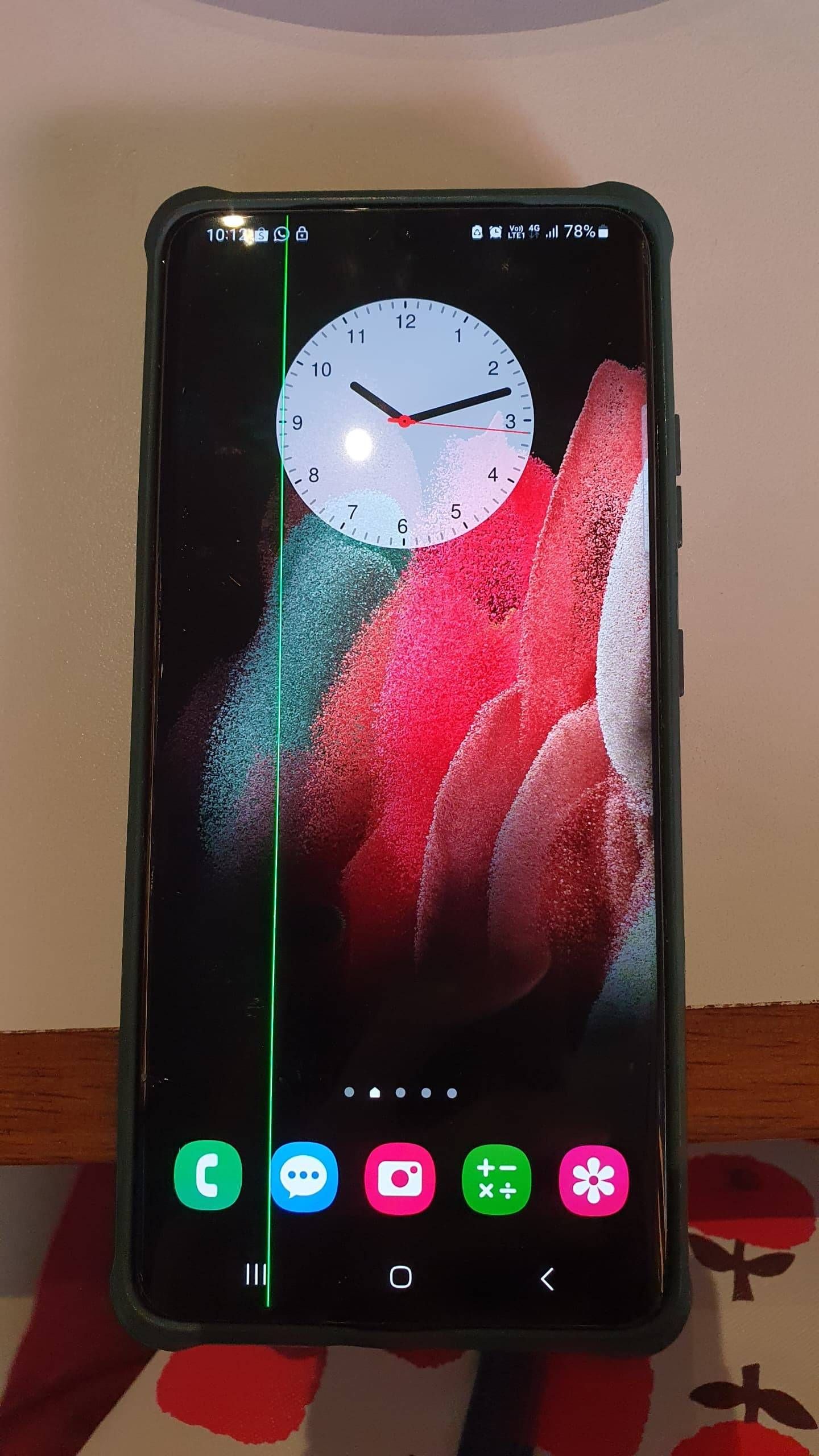 S21 Green line after software update - Samsung Members