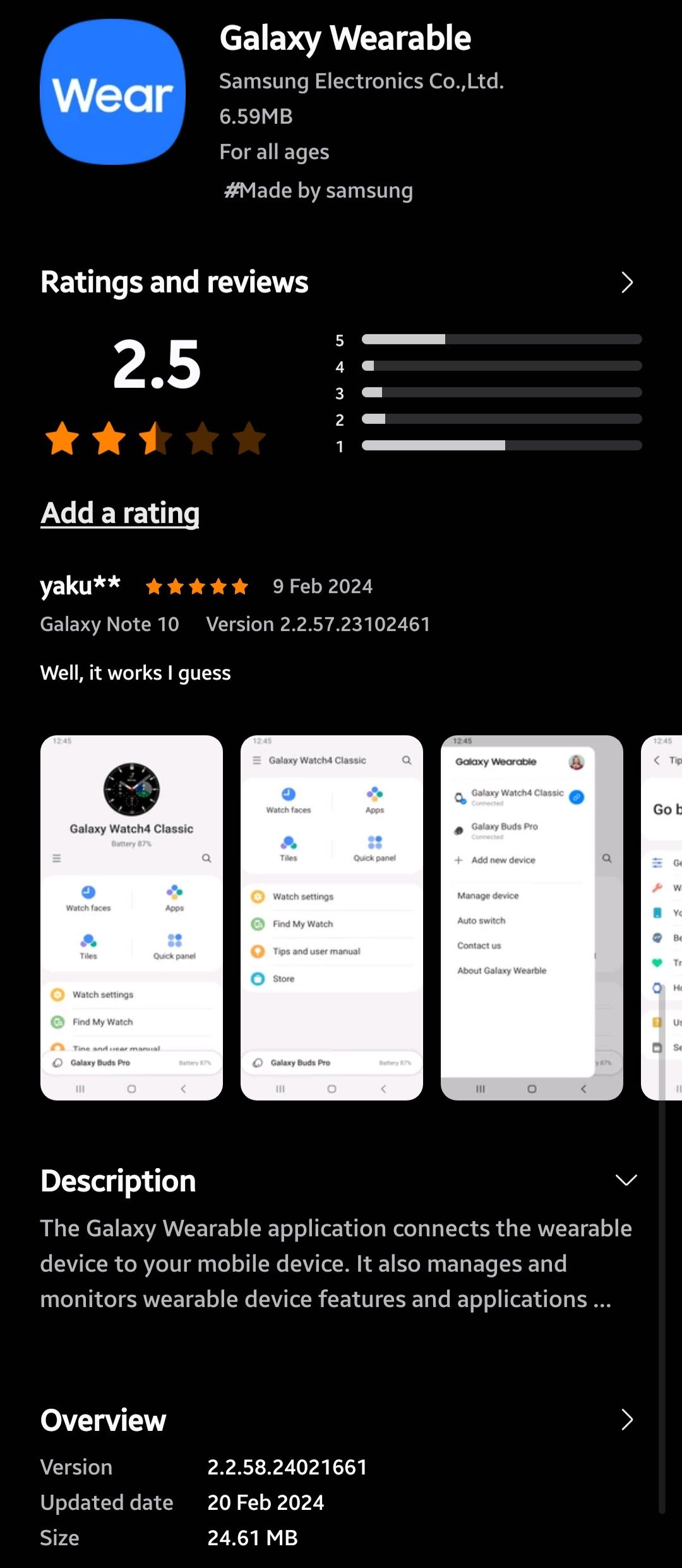 Galaxy Wearable App Received New Update / Version - Samsung Members