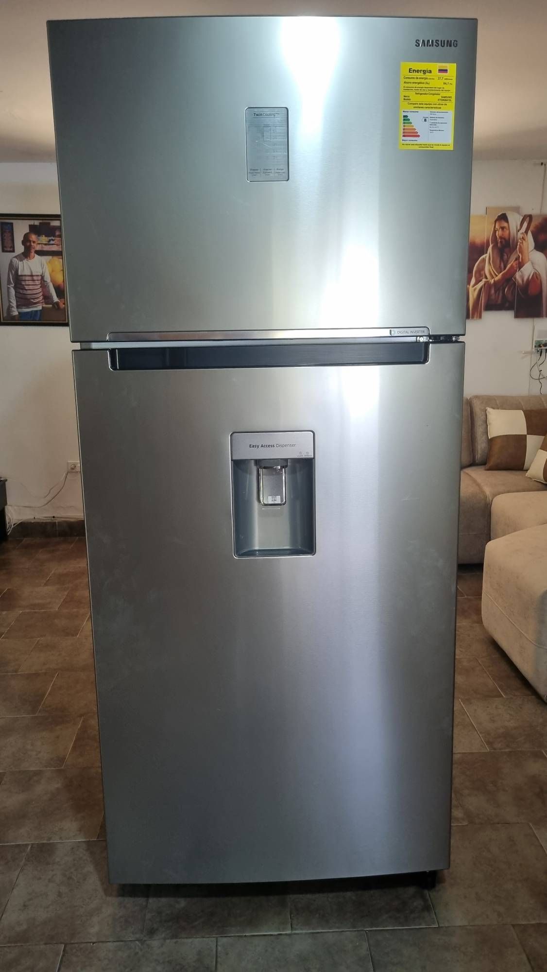 Nevera Samsung 530 litros modelo RT53K6641SL/CO - Samsung Members