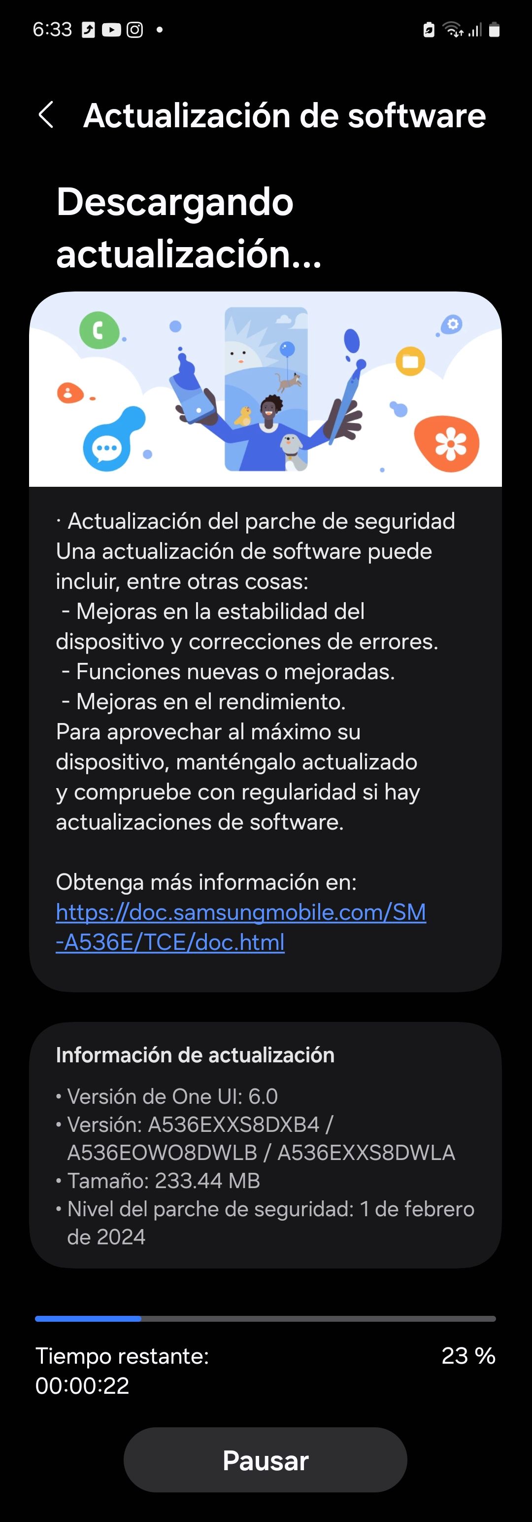 Parche de seguridad - Samsung Members