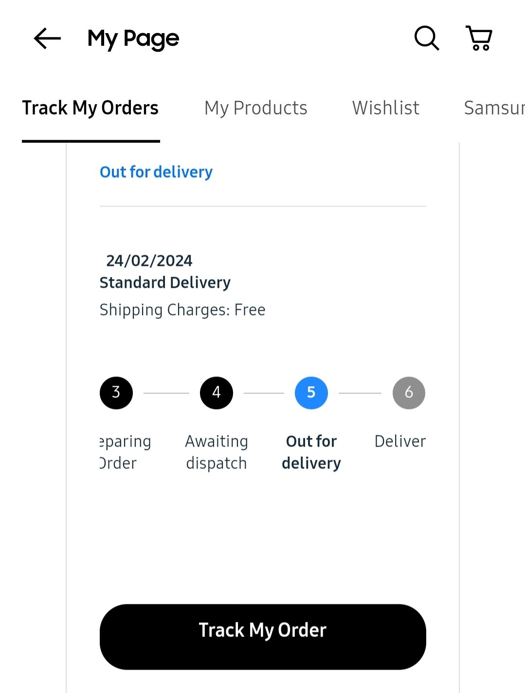 How do you get Reward Points when the order status... - Samsung Members