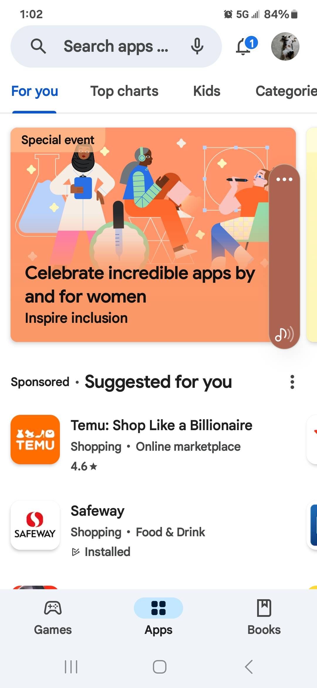 Google Play Store app - Samsung Members