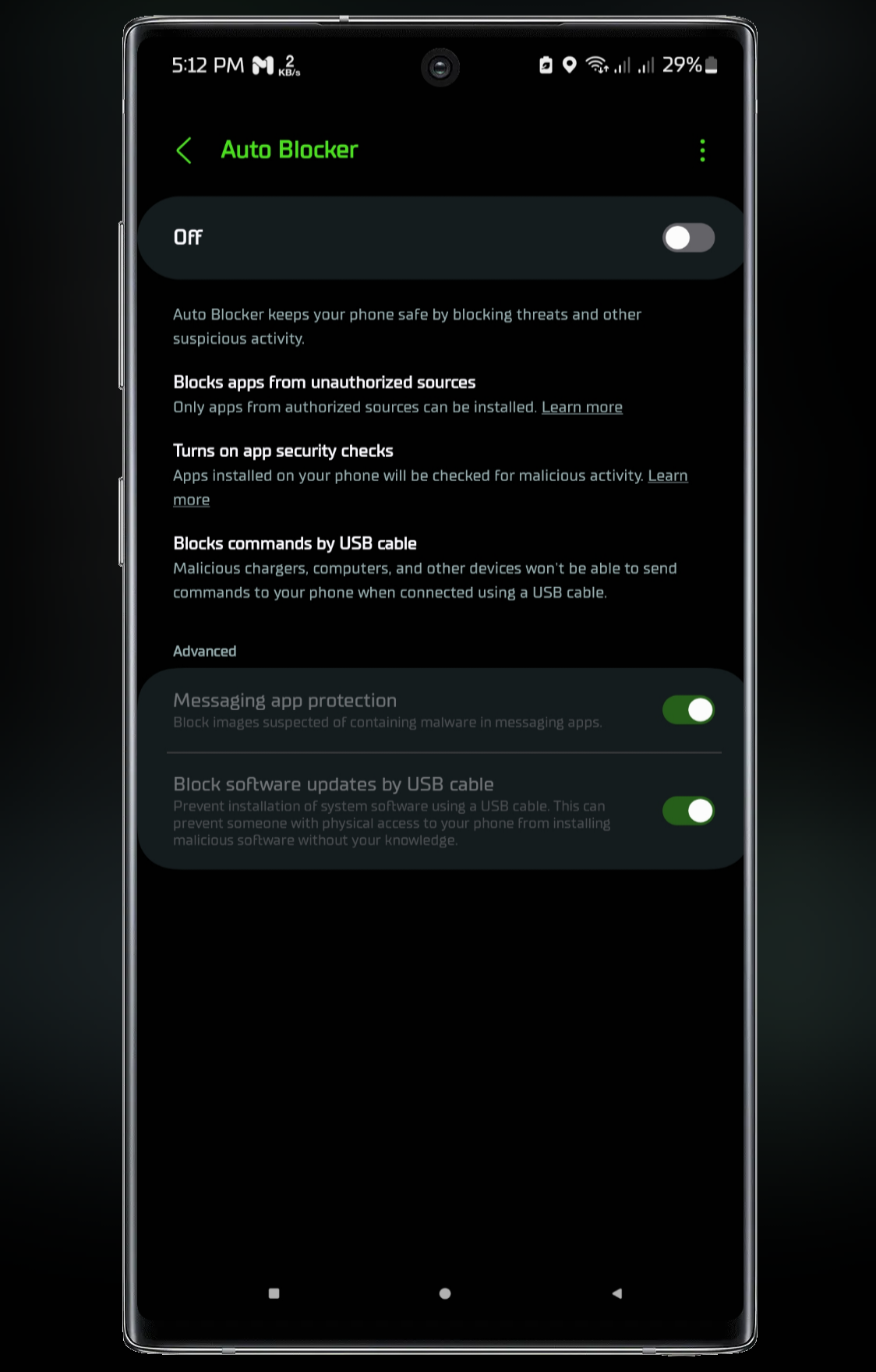 💥 Tentang Fitur Auto Blocker - Samsung Members
