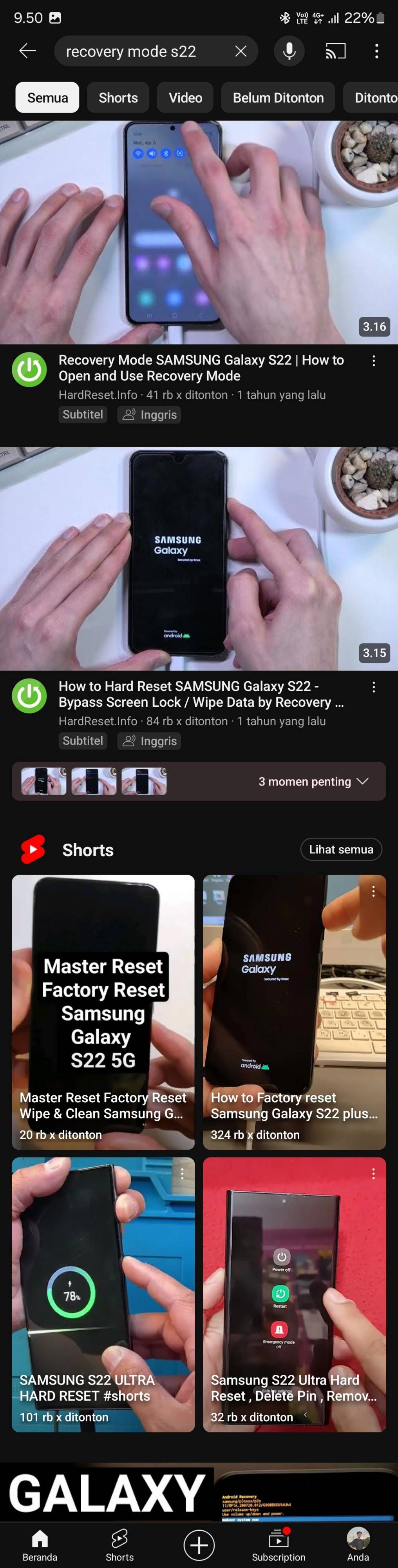 Mau masuk menu debug s22 kok tidak bisa ya? - Samsung Members