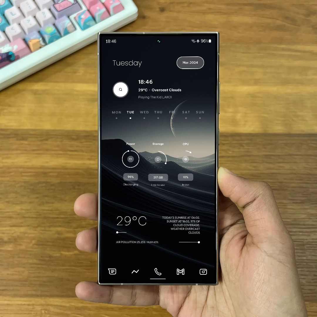 Homescreen Set up Galaxy S24 ultra - Samsung Members