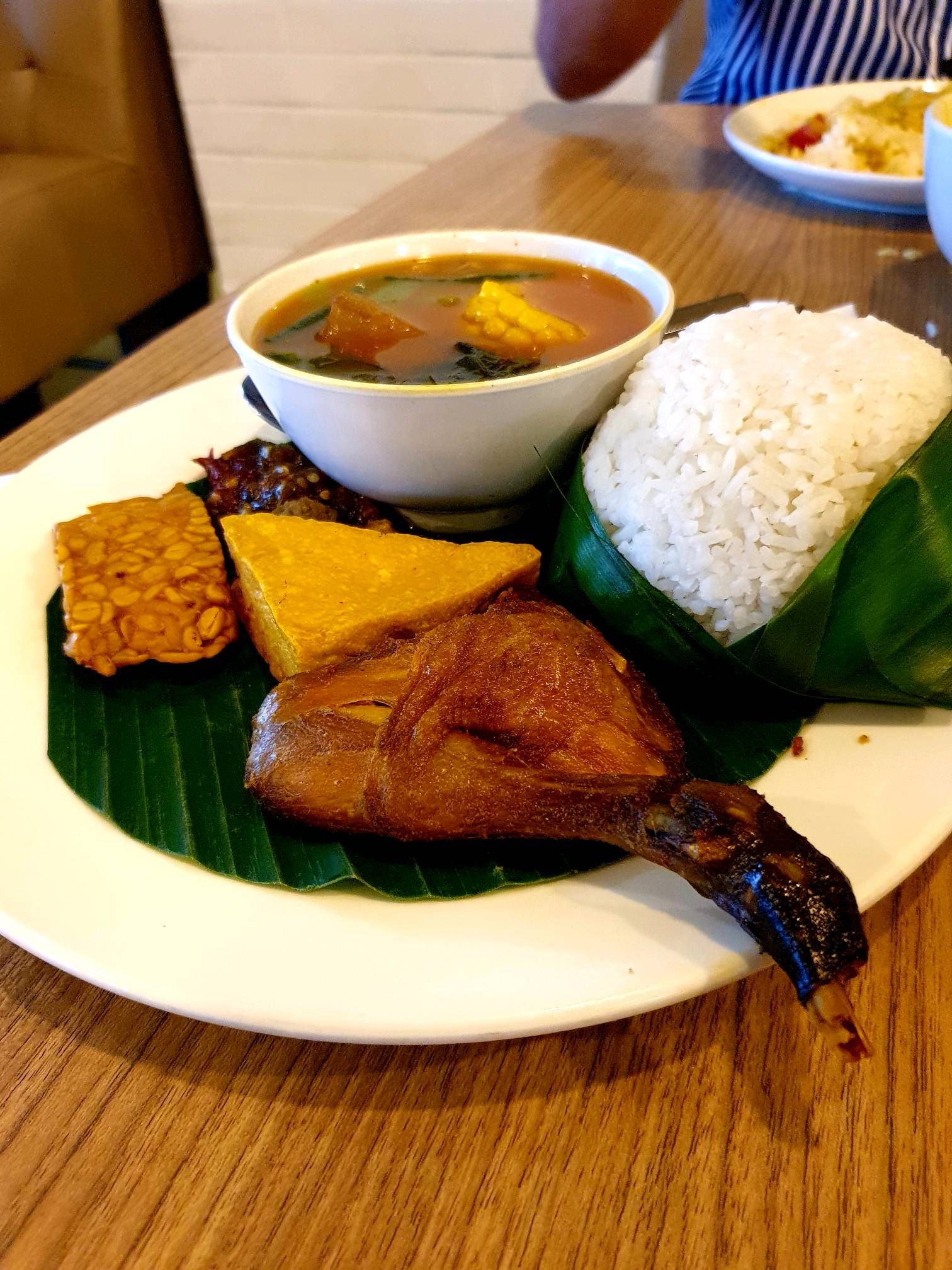 Nasi Timbel with Sayur Asam - Samsung Members