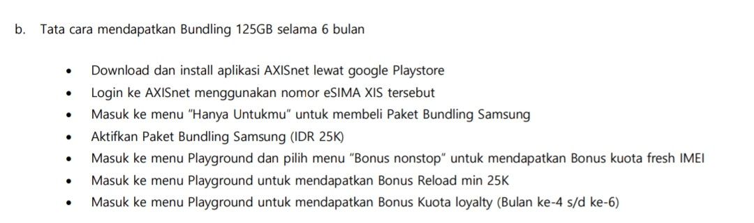 Aktivasi paket bundling Axis Galaxy A55 - Samsung Members