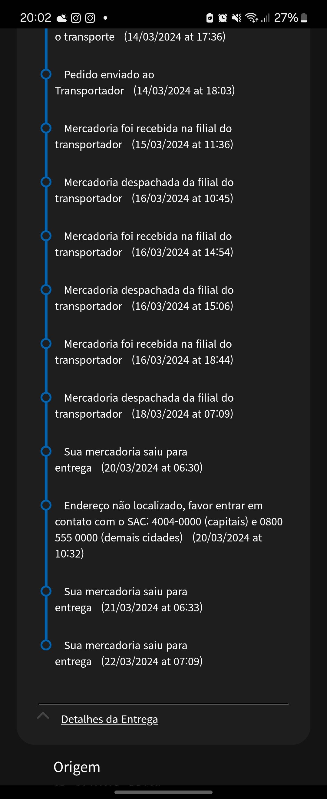 Transportadora azul cargo - Samsung Members