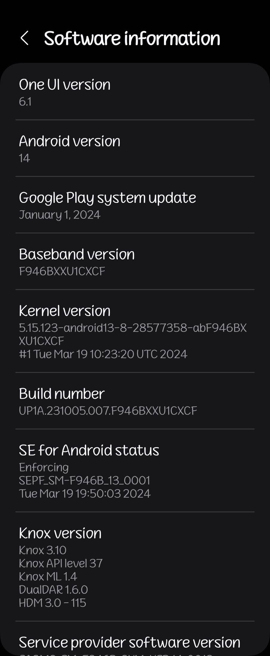 OneUI 6.1 is already out for the Z Fold 5 - Samsung Members