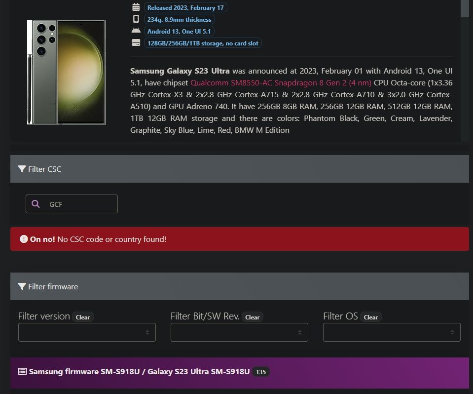 Cambiar el CSC, que es el codigo CSC ? Aqui lo exp... - Samsung Members