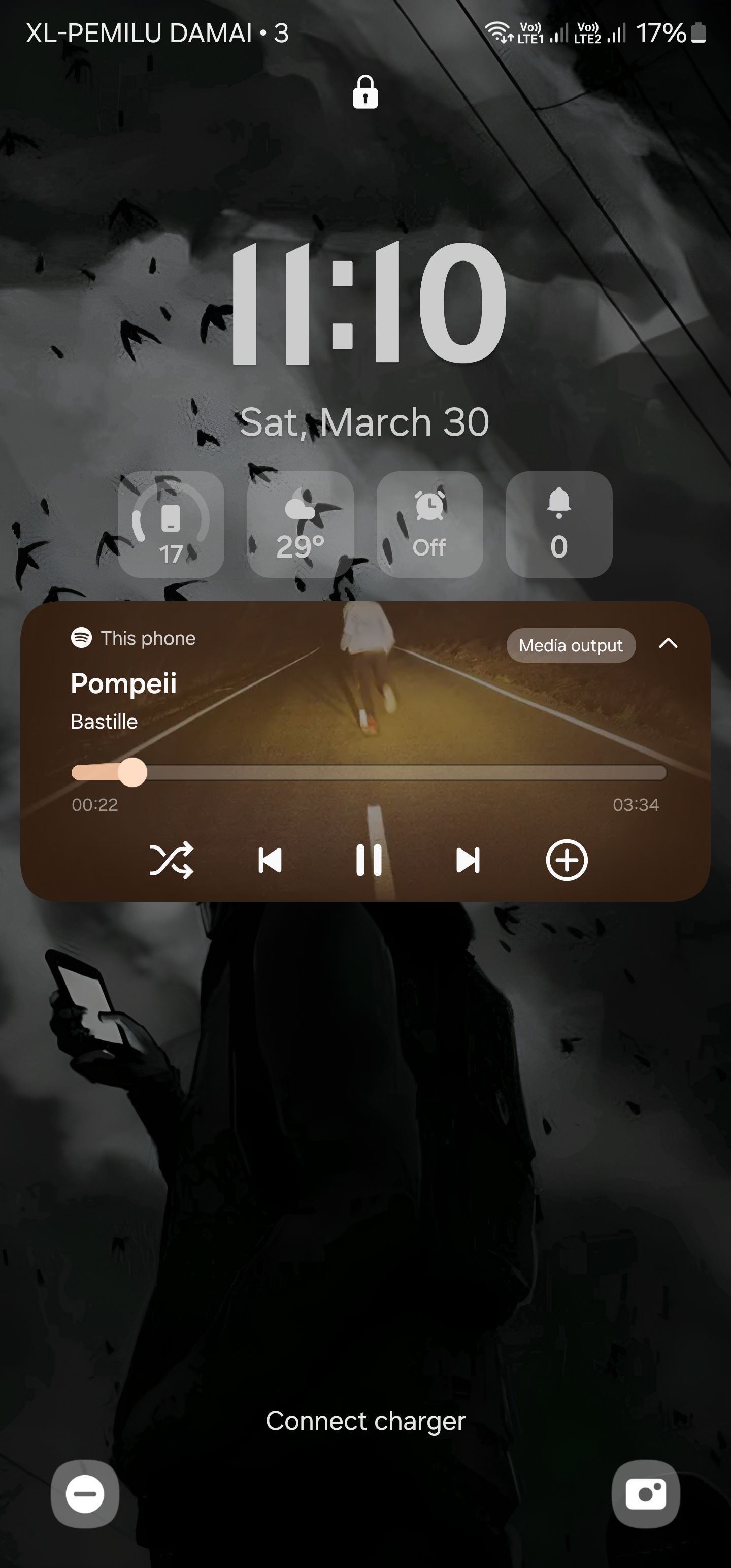 One UI 6.1 Lockscreen - Samsung Members