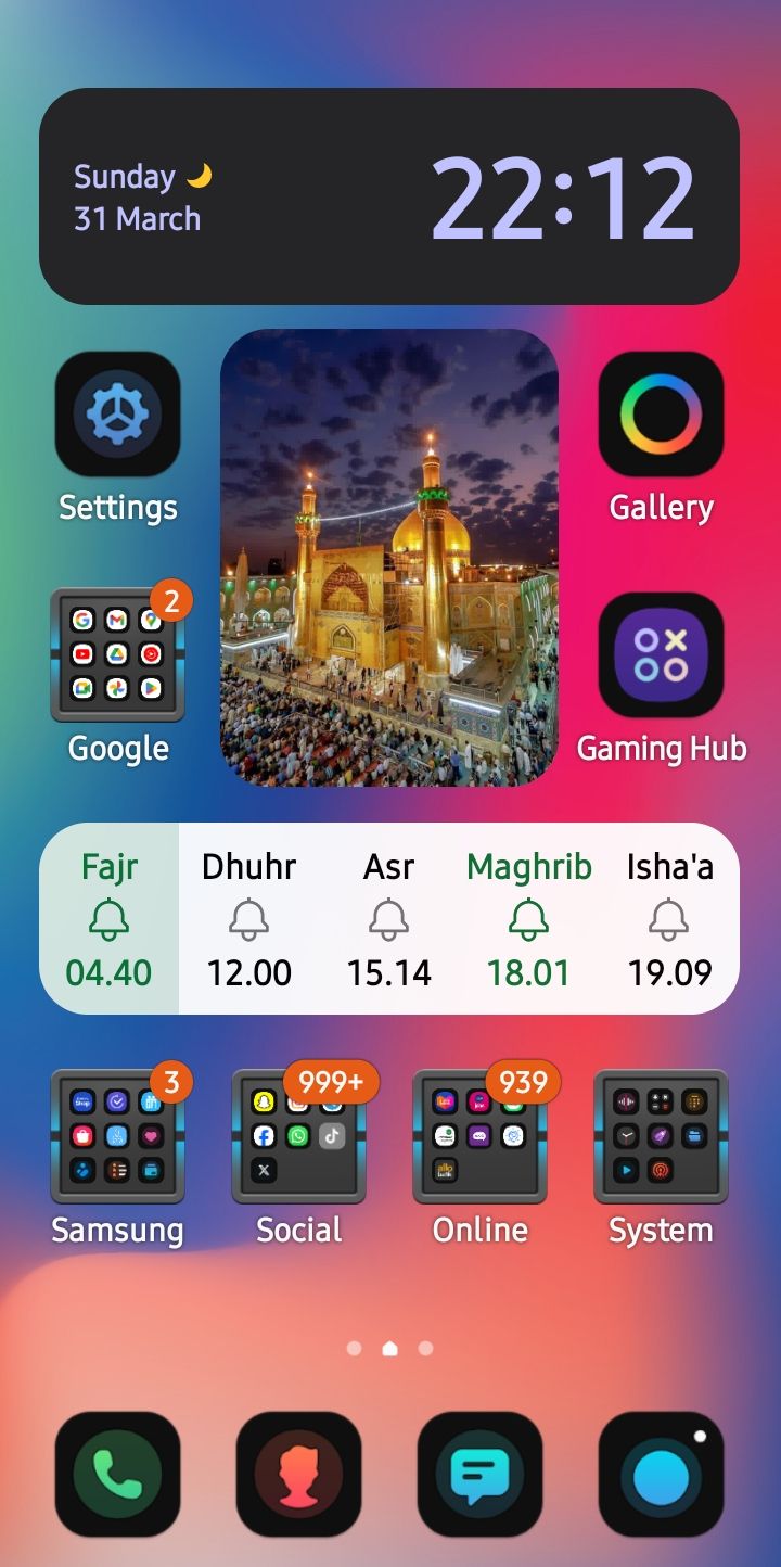 Spill awesome homescreen one UI 6.0 milikmu! - Page 2 - Samsung Members