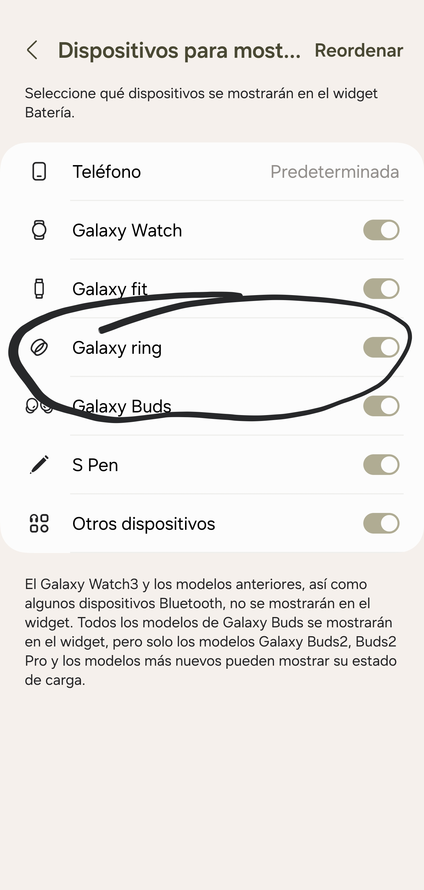 Galaxy Ring Widget - Samsung Members