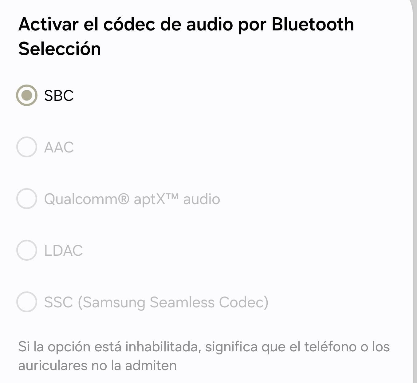 Codec Bluetooth S24 Ultra - Samsung Members