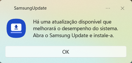Solucionado: Erro do Samsung Update no Galaxy Book2 (RESOLVIDO ...