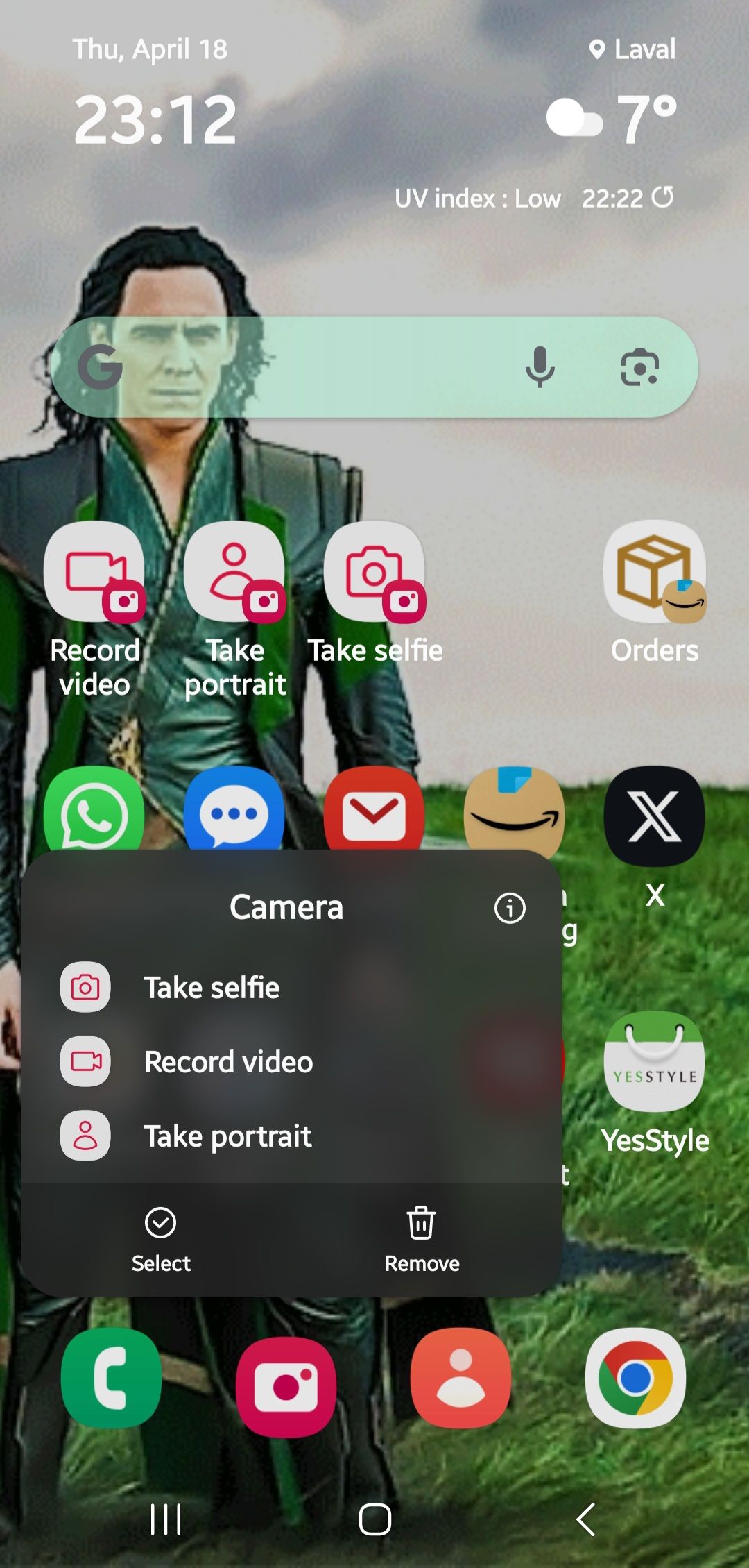 How to always start rear camera when opening Camer... - Samsung Members