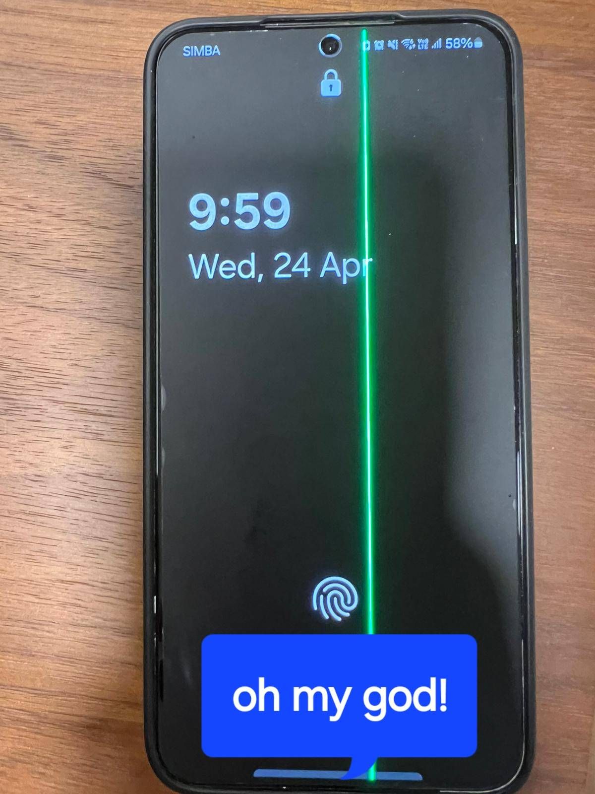 S22+ green line screen after 6.0 OS upgrade in apr... - Page 2 ...