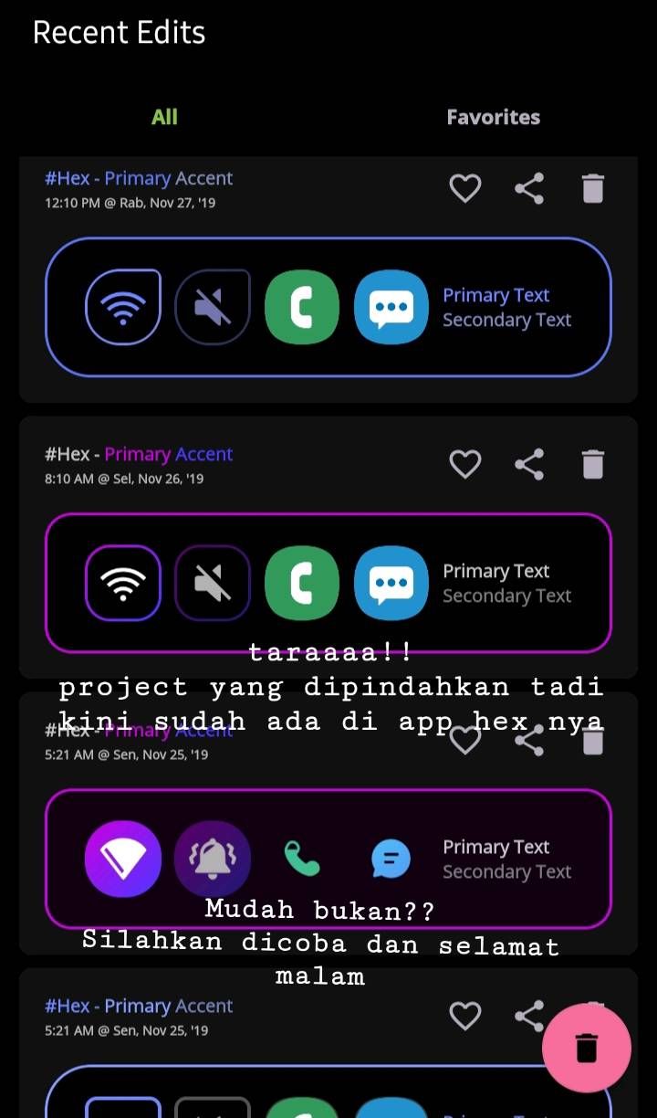 Cara menambahkan project tema di aplikasi hex inst... - Samsung Members